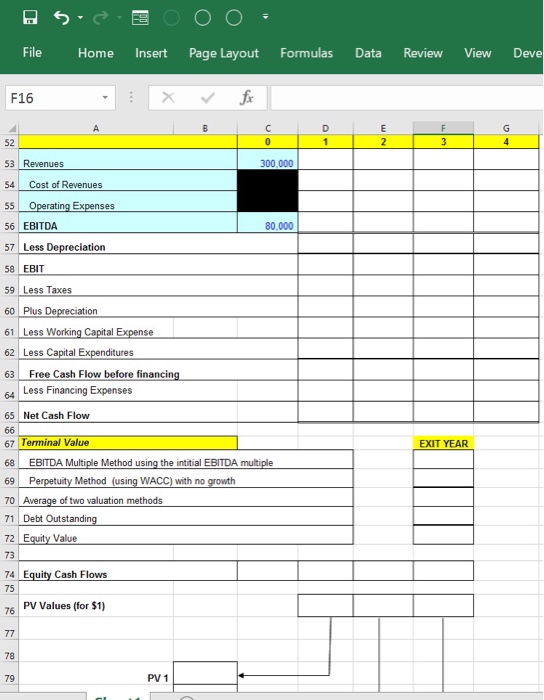 Solved File Home Insert Page Layout Formulas Data Rview View | Chegg.com