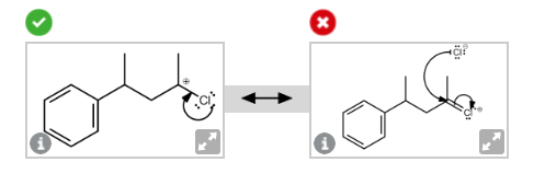 Solved Draw a curved arrow mechanism to show the two | Chegg.com