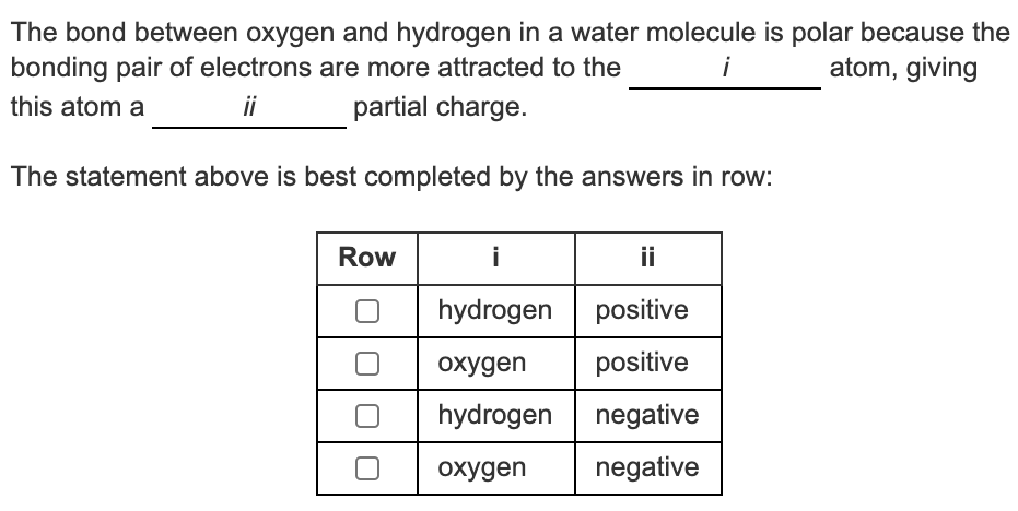 Solved Statements about Bonding 1 2 A double covalent bond | Chegg.com