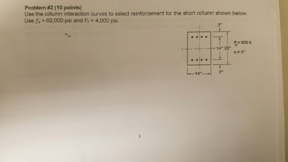 Solved Problem #2 (10 points) Use the column interaction | Chegg.com