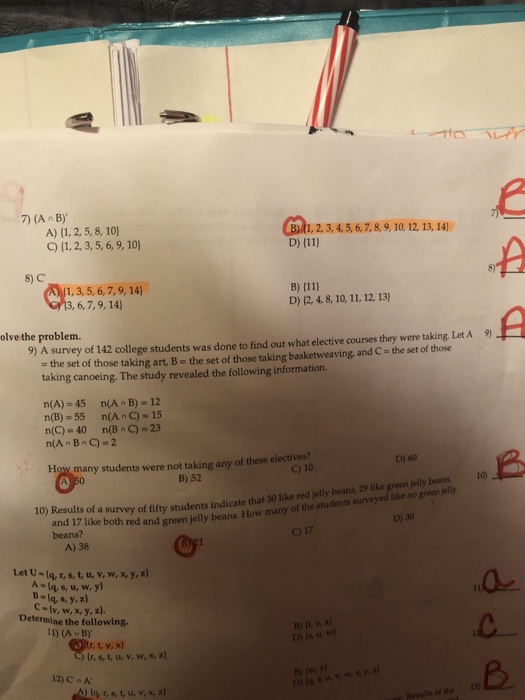 Solved Can someone plz tell me if 8 has the correct answer | Chegg.com