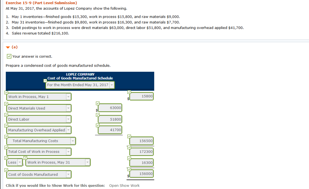 Solved Exercise 15-9 (Part Level Submission) At May 31, | Chegg.com