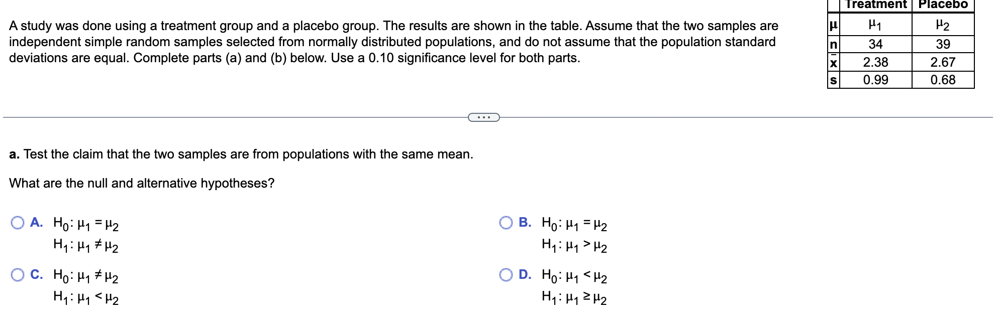Solved 19 A B Construct A Confidence Interval Suitable 6804