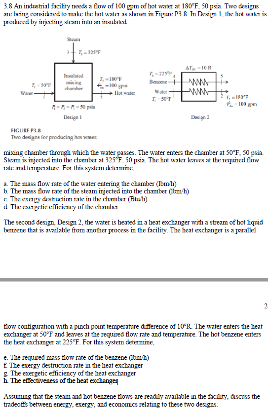 Solved Please solve e - h. Use your own steam table values. | Chegg.com