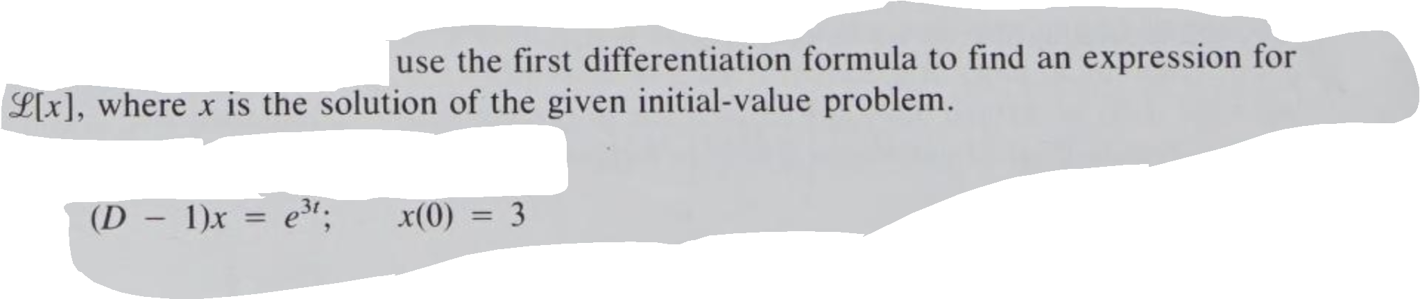 Solved use the first differentiation formula to find an | Chegg.com