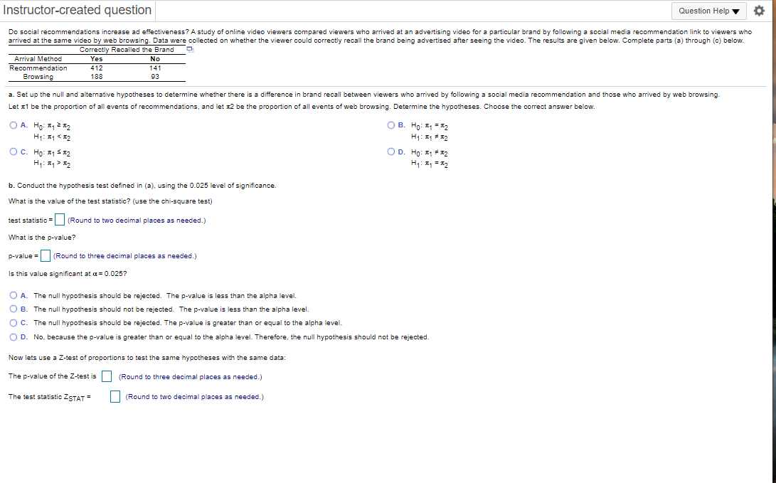 Solved Instructor-created question Question Help Do social | Chegg.com