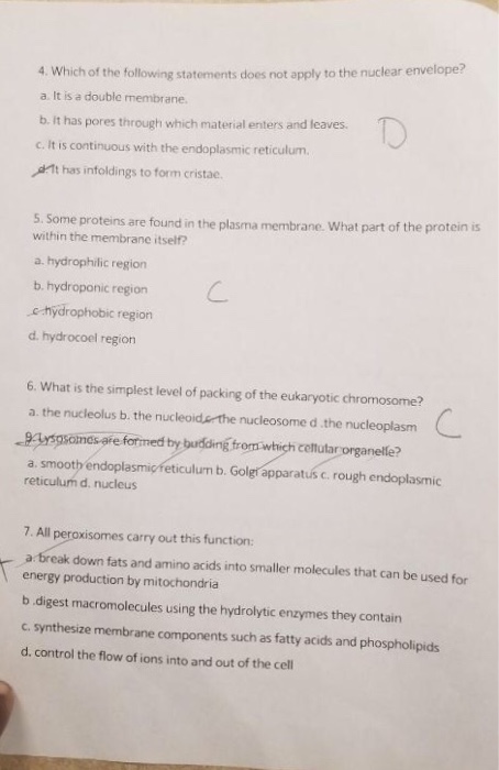 Solved 4. Which of the following statements does not apply | Chegg.com