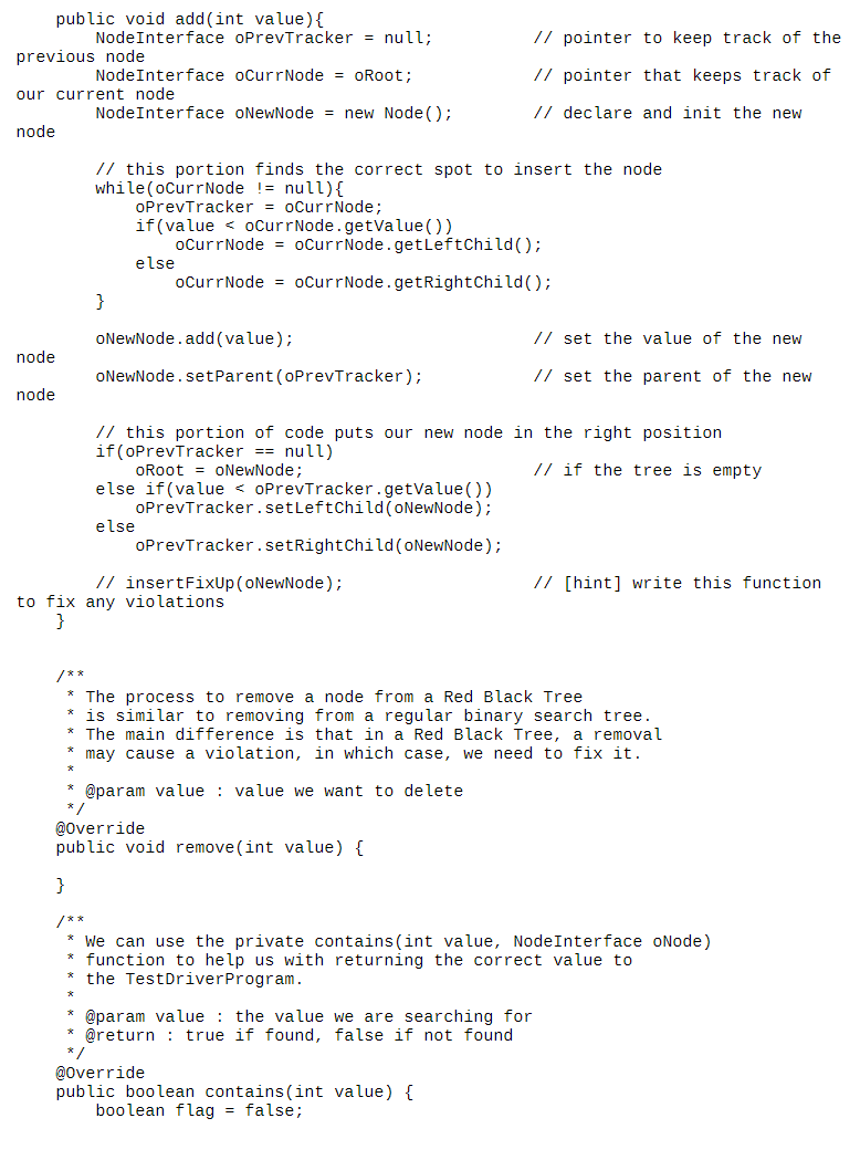 Solved Programming Assignment (PA) #3 Red-Black Tree For | Chegg.com Solved Programming Assignment (PA) #3 Red-Black Tree For | Chegg.com
