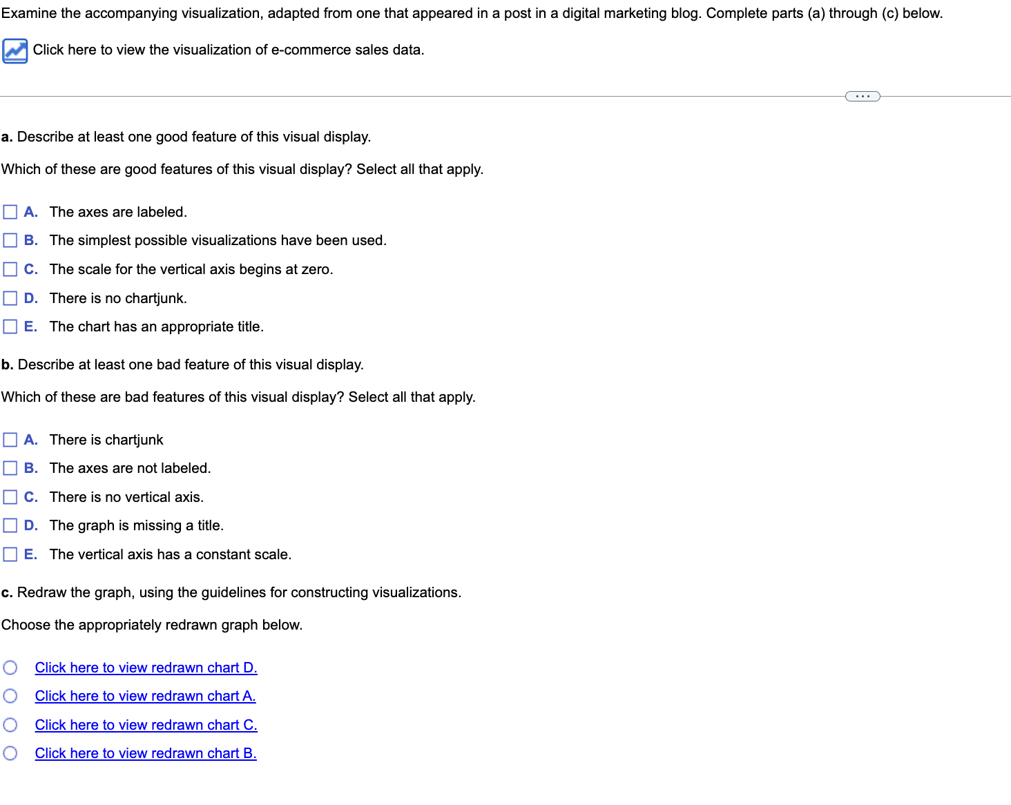 Solved Examine the accompanying visualization, adapted from | Chegg.com