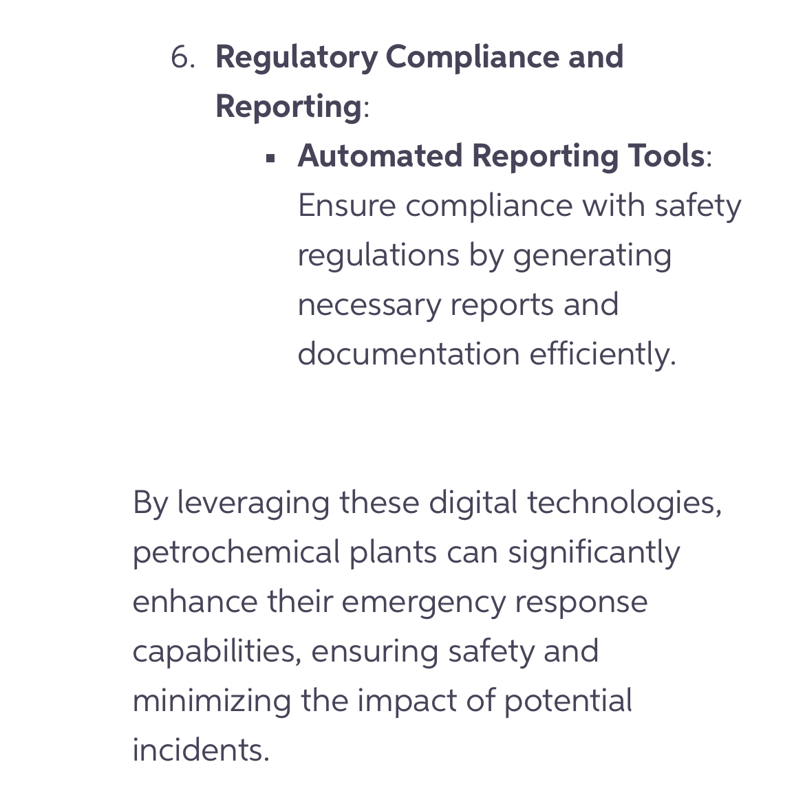 Solved Regulatory Compliance andReporting:Automated | Chegg.com