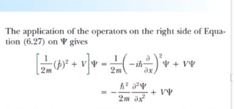 Solved When the momentum operator is squared why does the | Chegg.com