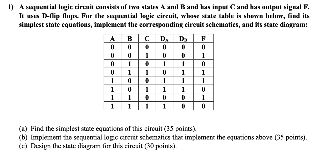 1 ﻿a Sequential Logic Circuit Consists Of Two States 