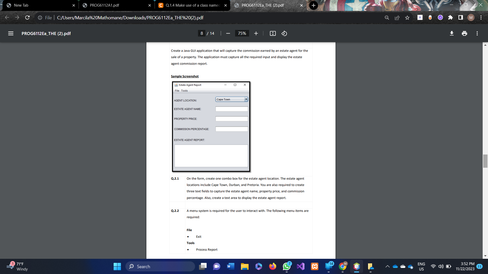 Solved You are required to write unit tests for the | Chegg.com