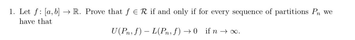 Solved This is homework for Advanced Calculus by Patrick | Chegg.com