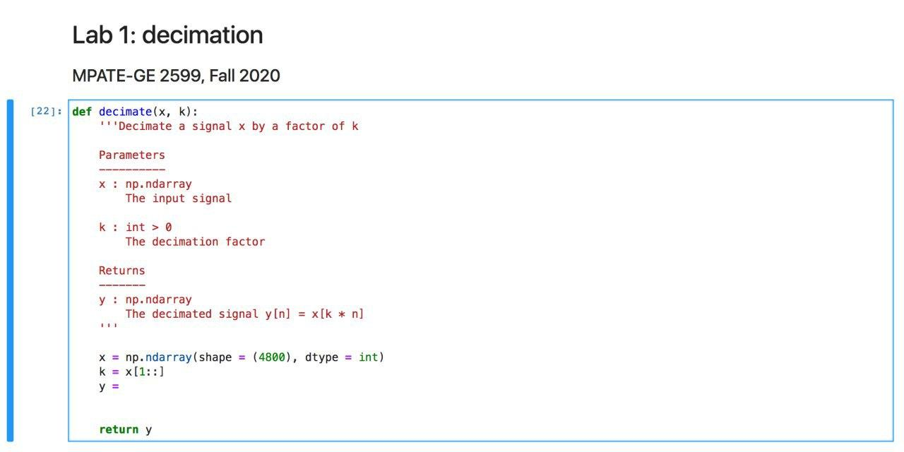 Solved Sample rates and decimation MPATE-GE 2598, | Chegg.com
