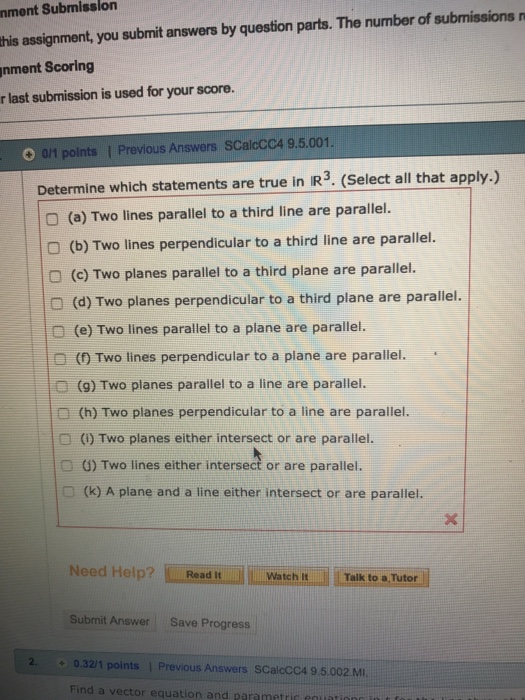 Solved Determine which statements are true in R^3. (Select | Chegg.com