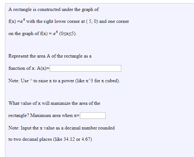 Solved A rectangle is constructed under the graph of 1S with | Chegg.com
