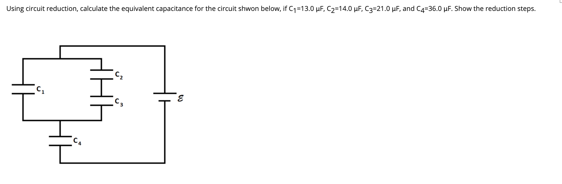 Solved Using circuit reduction, calculate the equivalent | Chegg.com