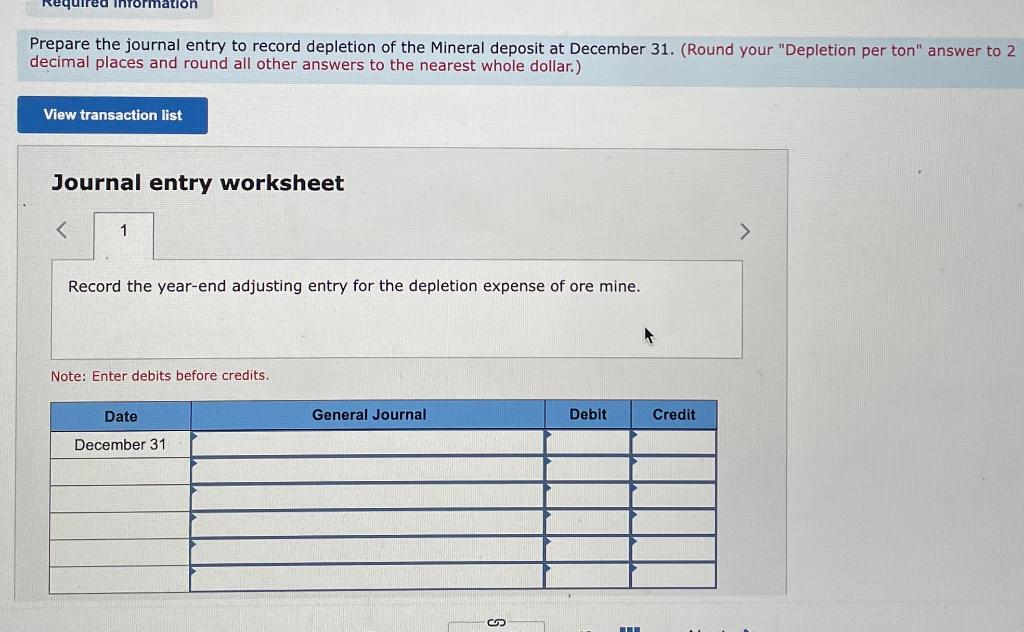 Solved Prepare the journal entry to record depreciation of | Chegg.com