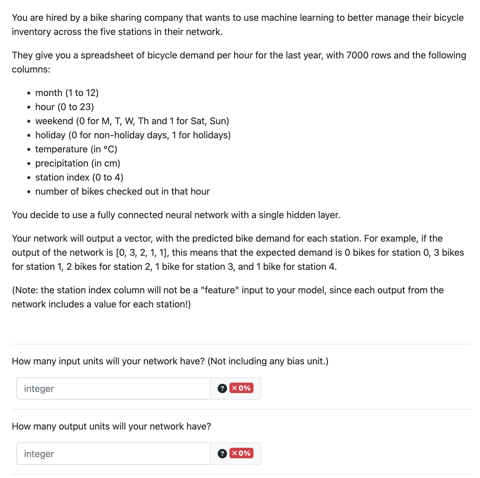 Solved You are hired by a bike sharing company that wants to | Chegg.com