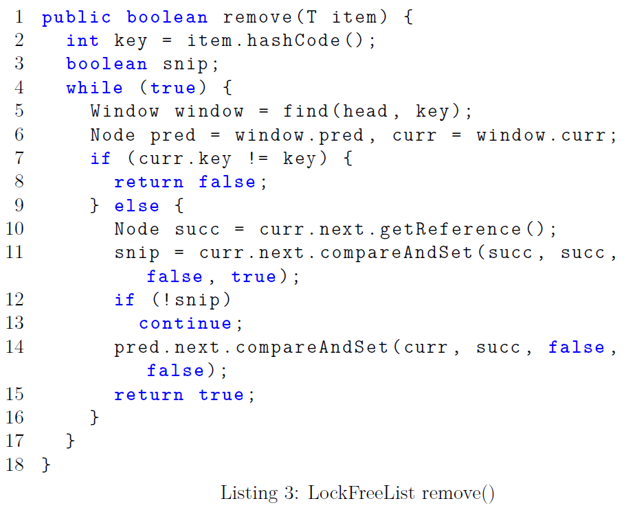 Solved Listings 2 and 3 show the add() and remove() | Chegg.com