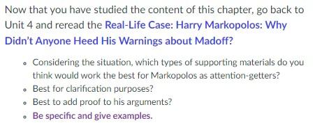 Solved Now that you have studied the content of this | Chegg.com