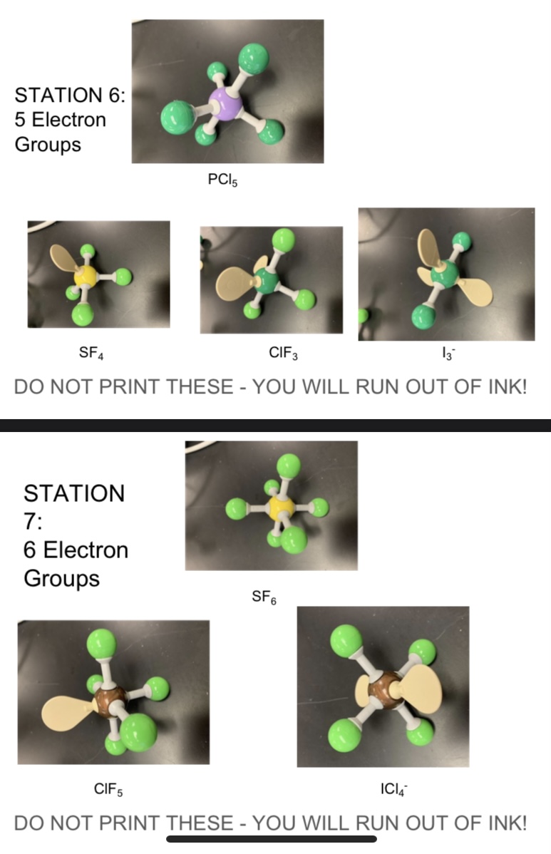 Sch4u Vsepr Assignment See Images For Vsepr Chegg