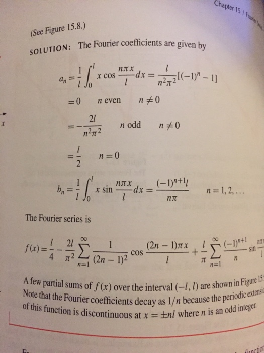 Solved Use Parseval's equality and the Fourier series in | Chegg.com