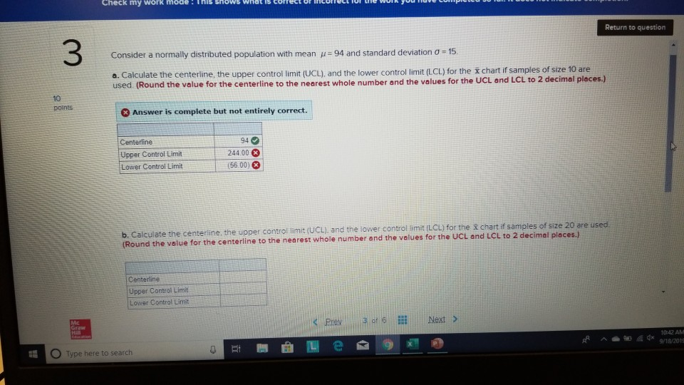 Solved Check my work mode: THIS SHOWE WH Return to question | Chegg.com