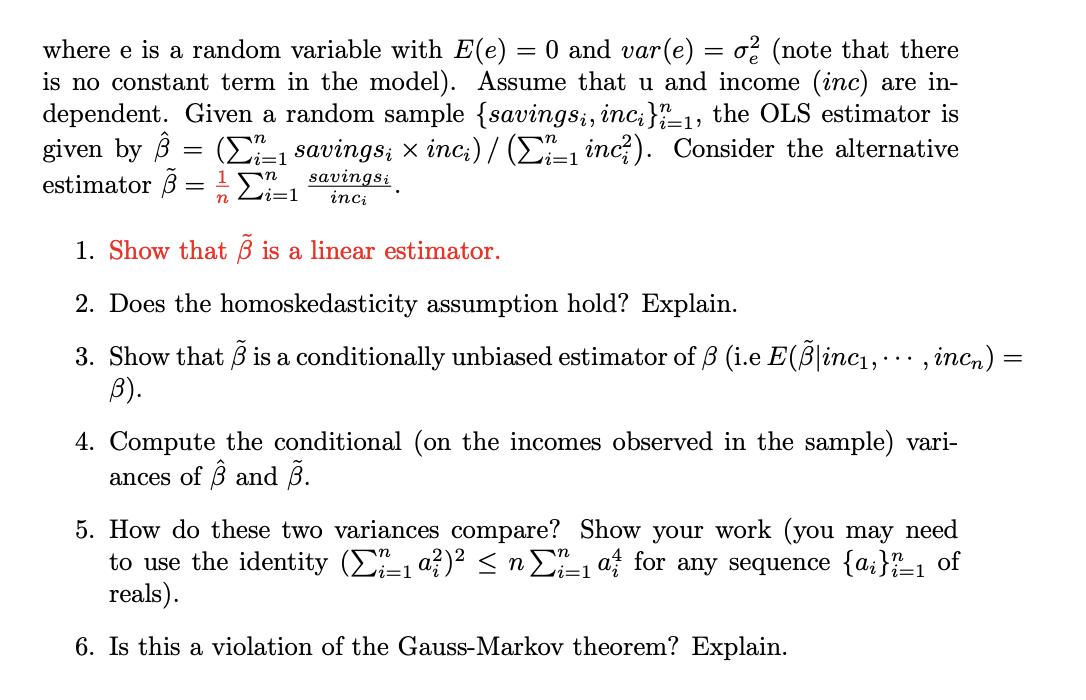 Solved Consider the saving function savings = Binc | Chegg.com