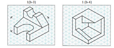 Solved Draw a multiview of the objects shown. This can be | Chegg.com
