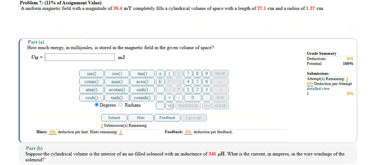 Solved Problem 7: (11% ﻿of Assignment Value)A uniform | Chegg.com
