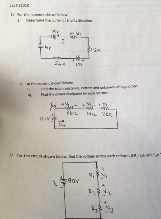 Solved For the network shown below: a. Determine the | Chegg.com