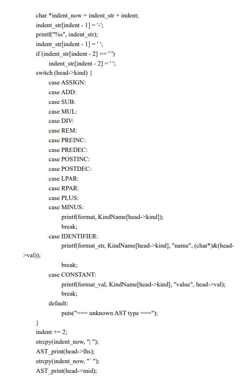 Solved Use c language Complete the function(codegen) that | Chegg.com