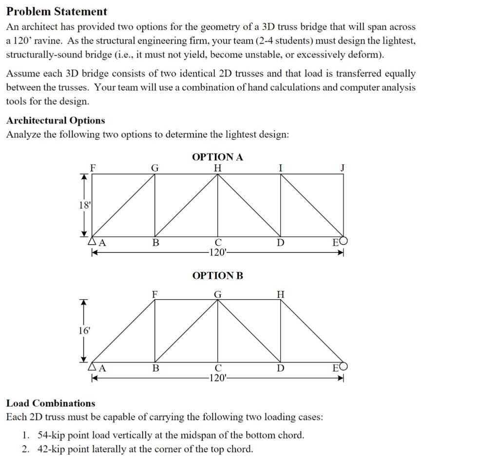 Solved Problem Statement An architect has provided two | Chegg.com