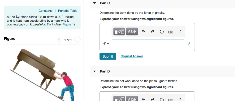Solved Part C Constants Periodic Table Determine the work | Chegg.com