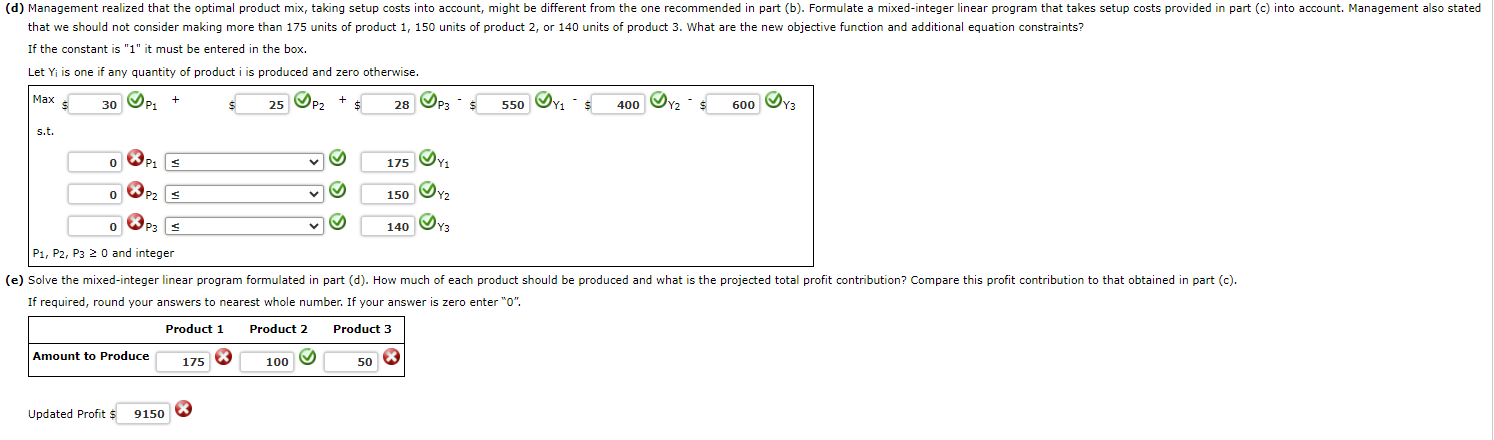 Solved (a) Formulate a linear programming model for | Chegg.com