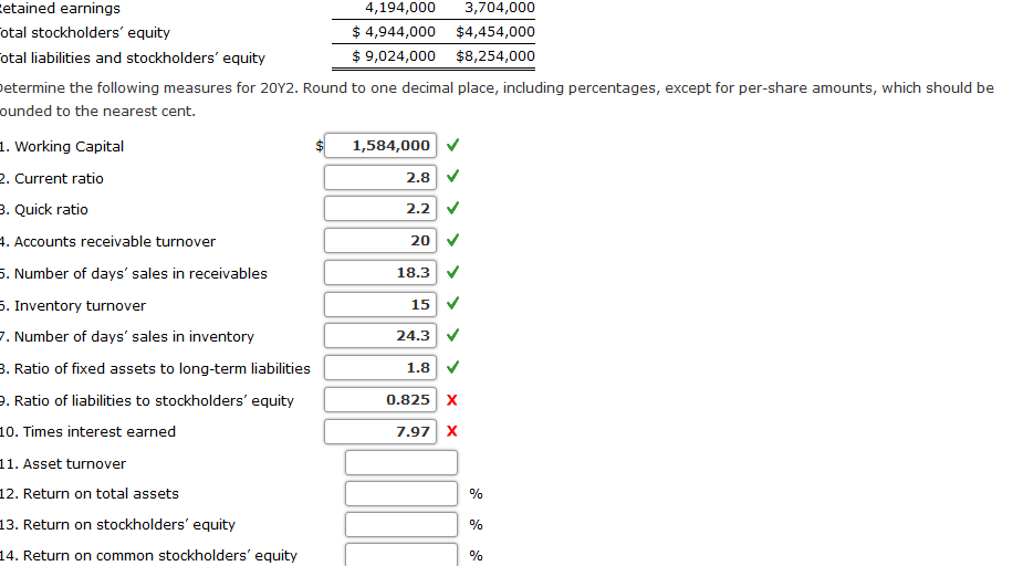 Solved Measures of liquidity, solvency, and profitability | Chegg.com