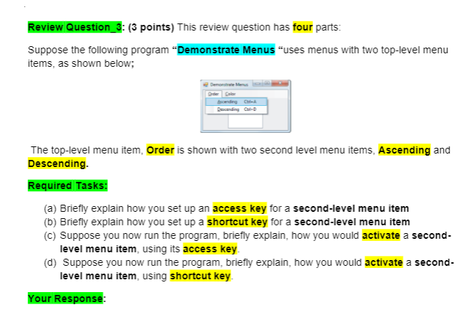 Solved Review Question 3: (3 points) This review question | Chegg.com