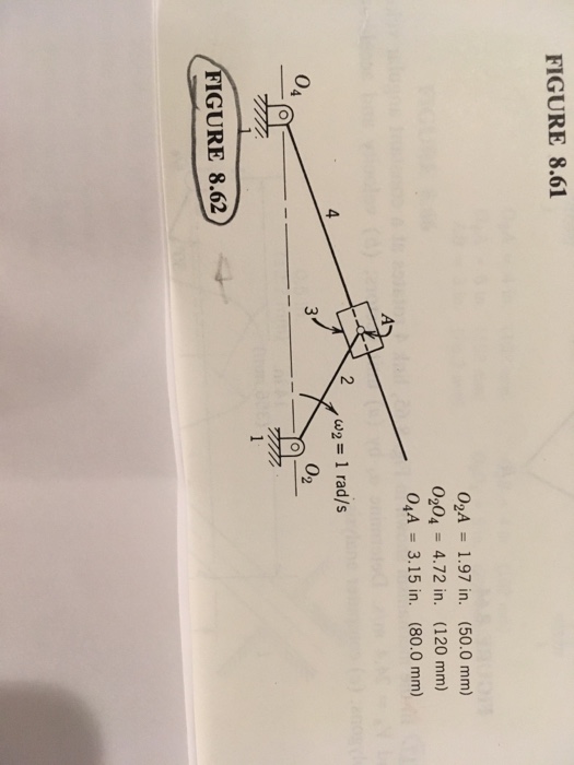 Solved 8.14.) For the crank-shaper mechanism shown in Fig. | Chegg.com