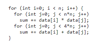 Solved Analyze the code and provide a Big O estimate of its | Chegg.com
