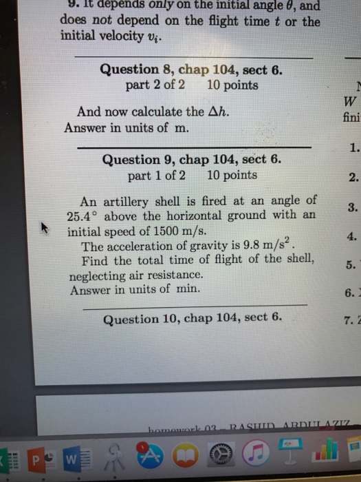 Solved Question 4, chap 103, sect 7. part 2 of 2 10 points | Chegg.com