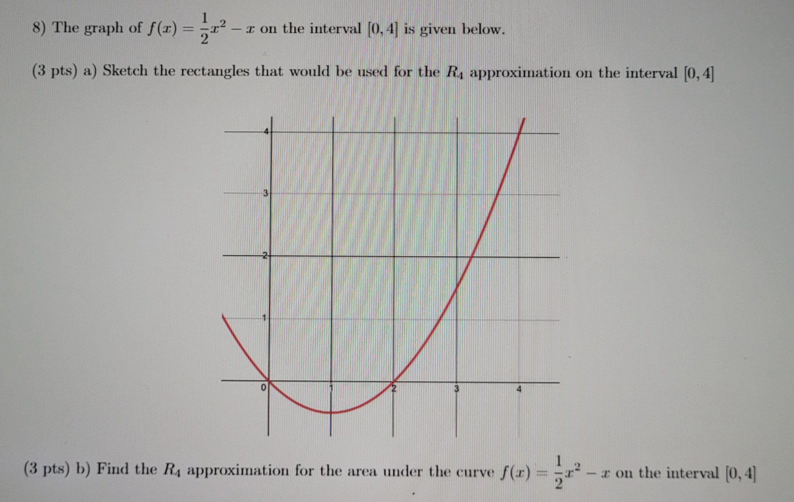 (3pts) c) Use the Fundamental Theorem of Calculus to | Chegg.com