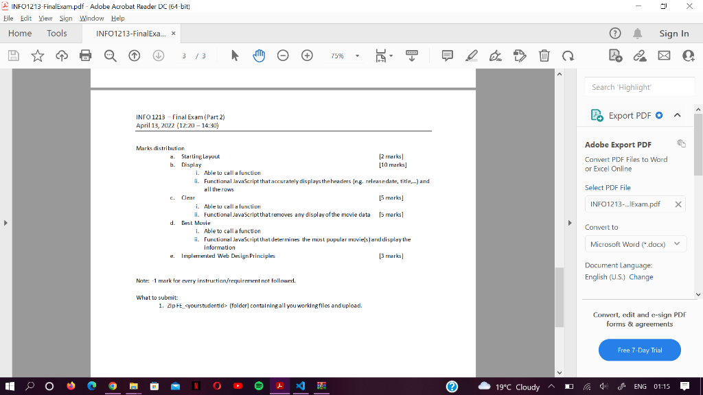 Solved How to clear data and find best movie using a | Chegg.com