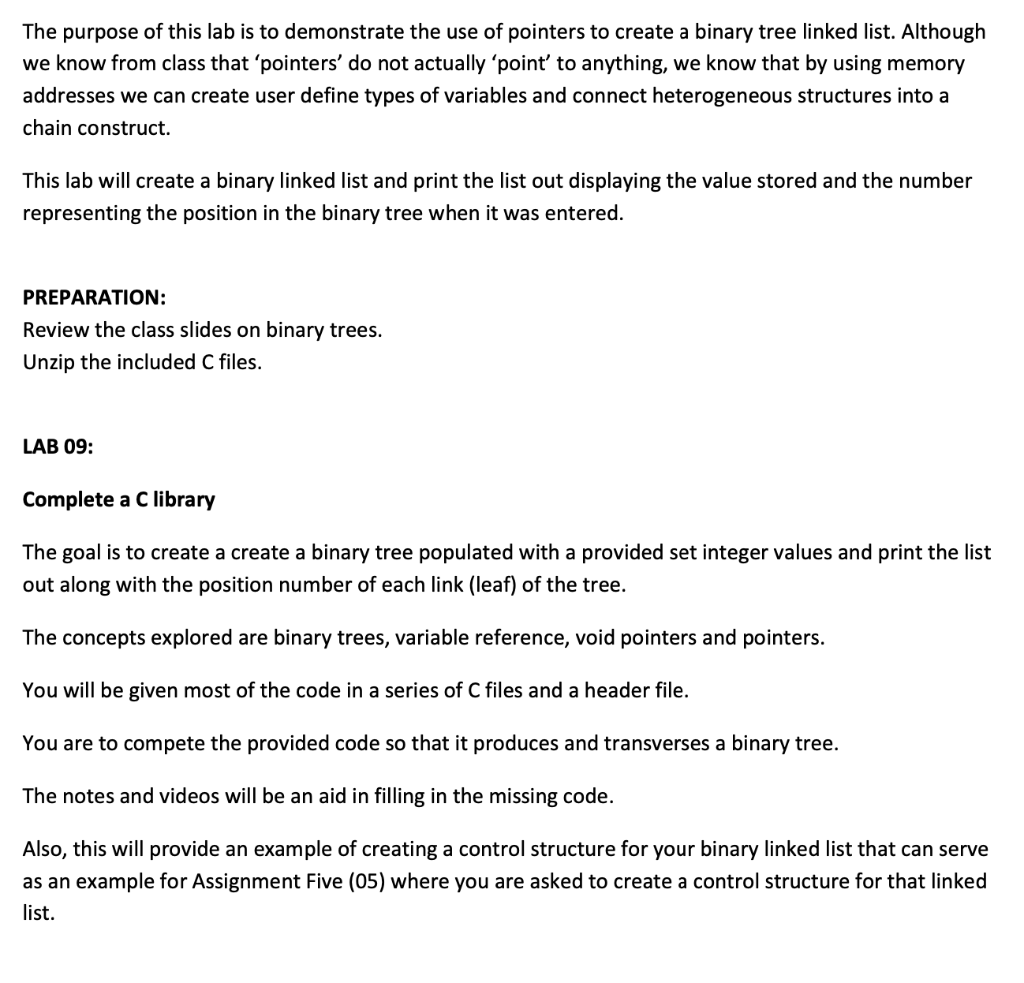 The purpose of this lab is to demonstrate the use of | Chegg.com