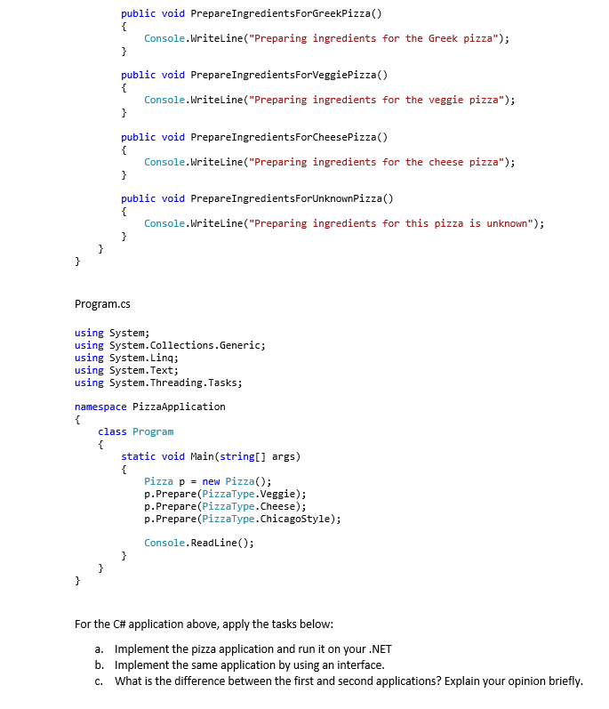 Solved Pizza Cs File Using System Using