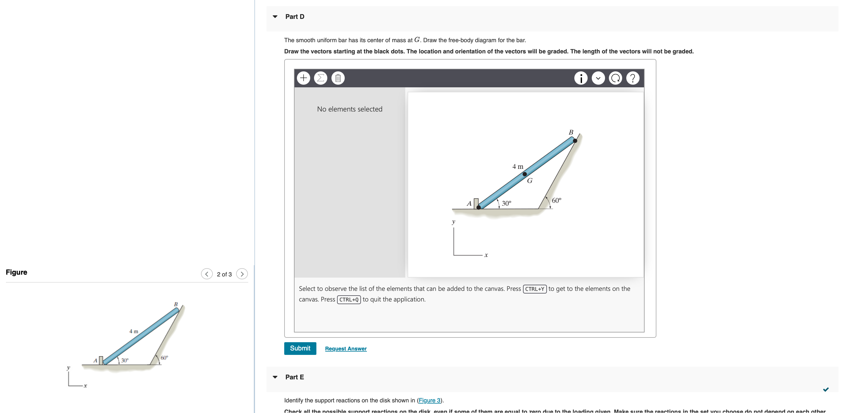 The disk is suspended from a spring. Draw the | Chegg.com