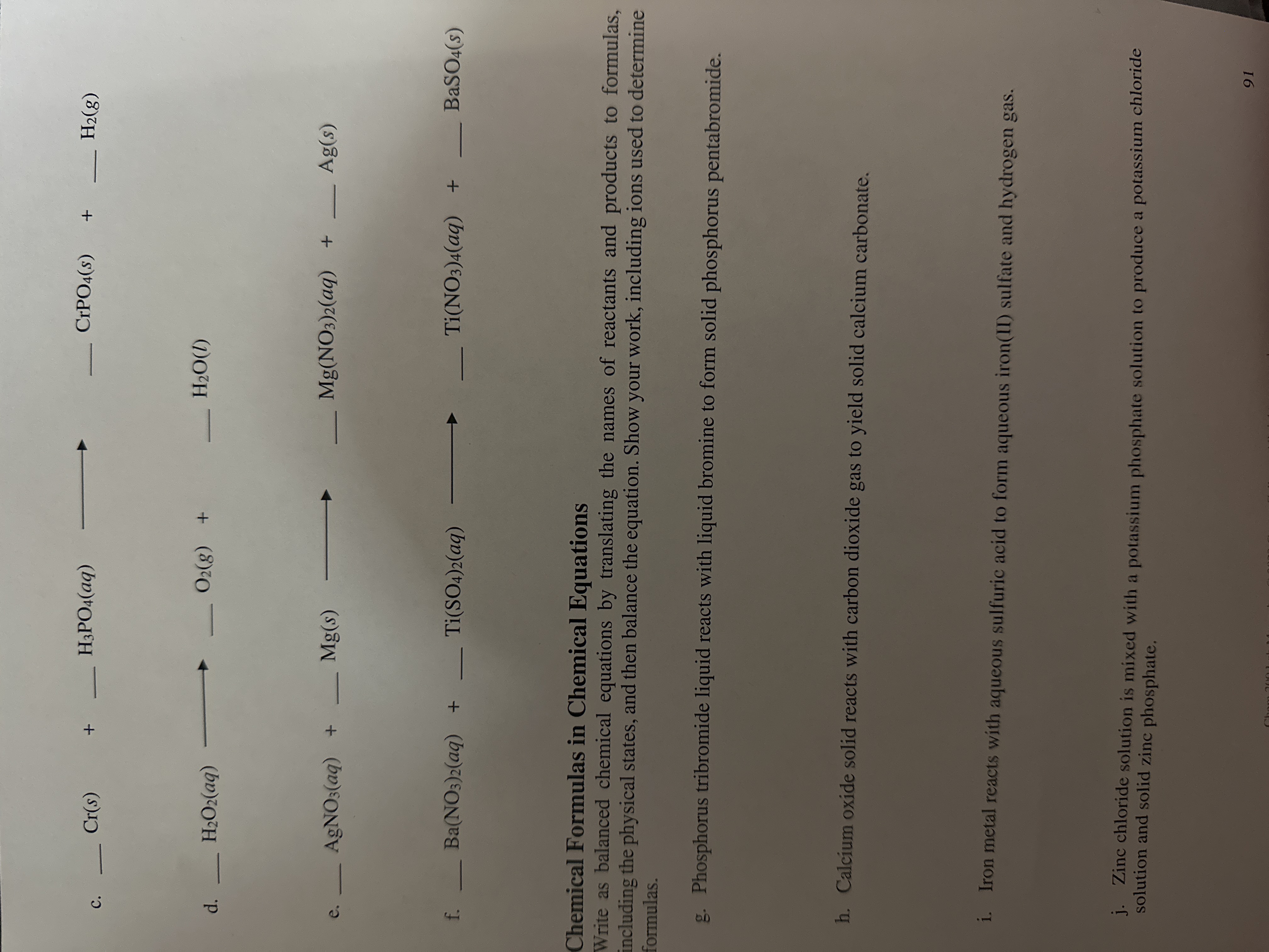Solved c. −Cr(s)+−H3PO4(aq) CrPO4(s)+−H2(g) d. | Chegg.com