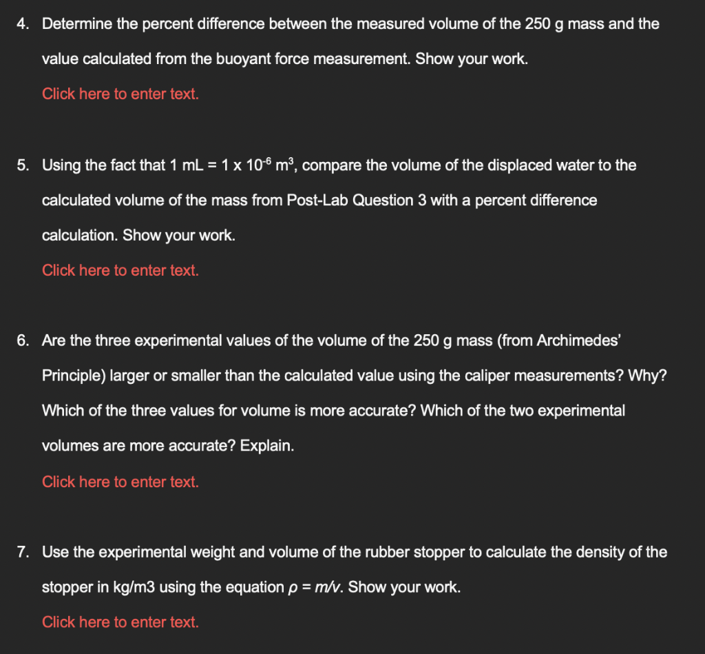 Data Table Table 2. Dimensions of 250 g Hanging Mass | Chegg.com