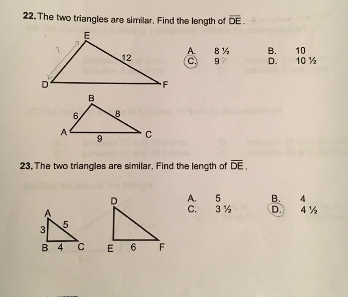 Solved 7. The perimeter of the triangle is 145 inches. Find | Chegg.com
